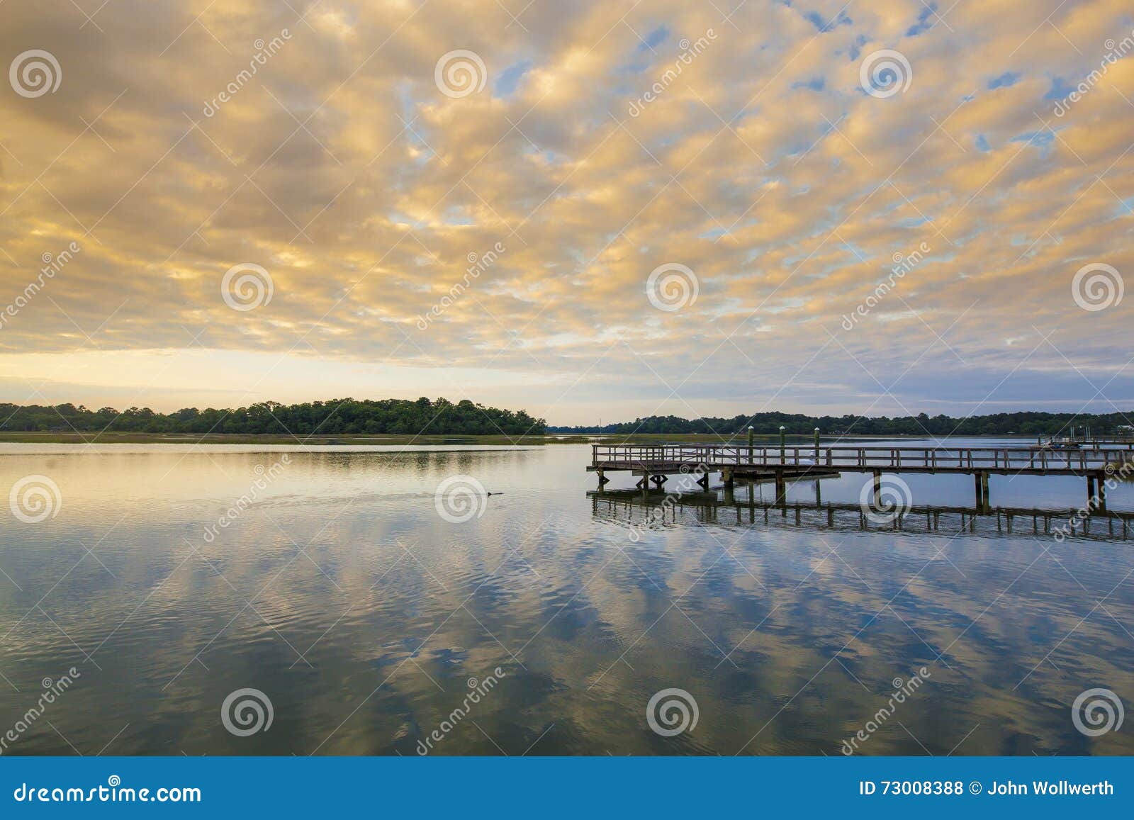 South Carolina at sunset stock photo. Image of paradise - 73008388