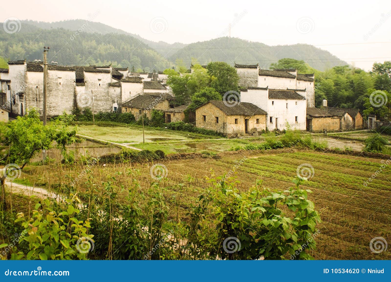 South China Farmland Landscape View Stock Photo - Image of landscape ...