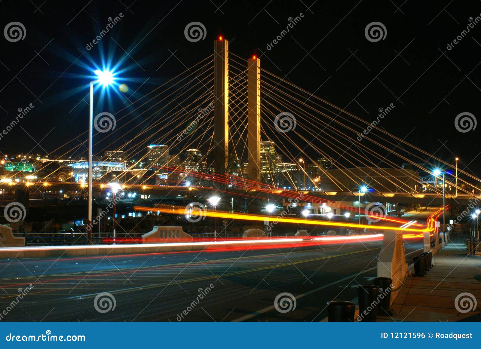 South End of Thea Foss Waterway Wide Angle Stock Photo - Image of ...