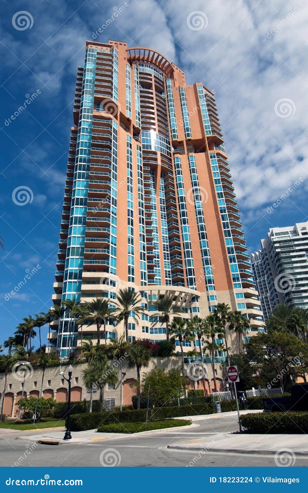 South Florida Building stock photo. Image of modern, windows - 18223224