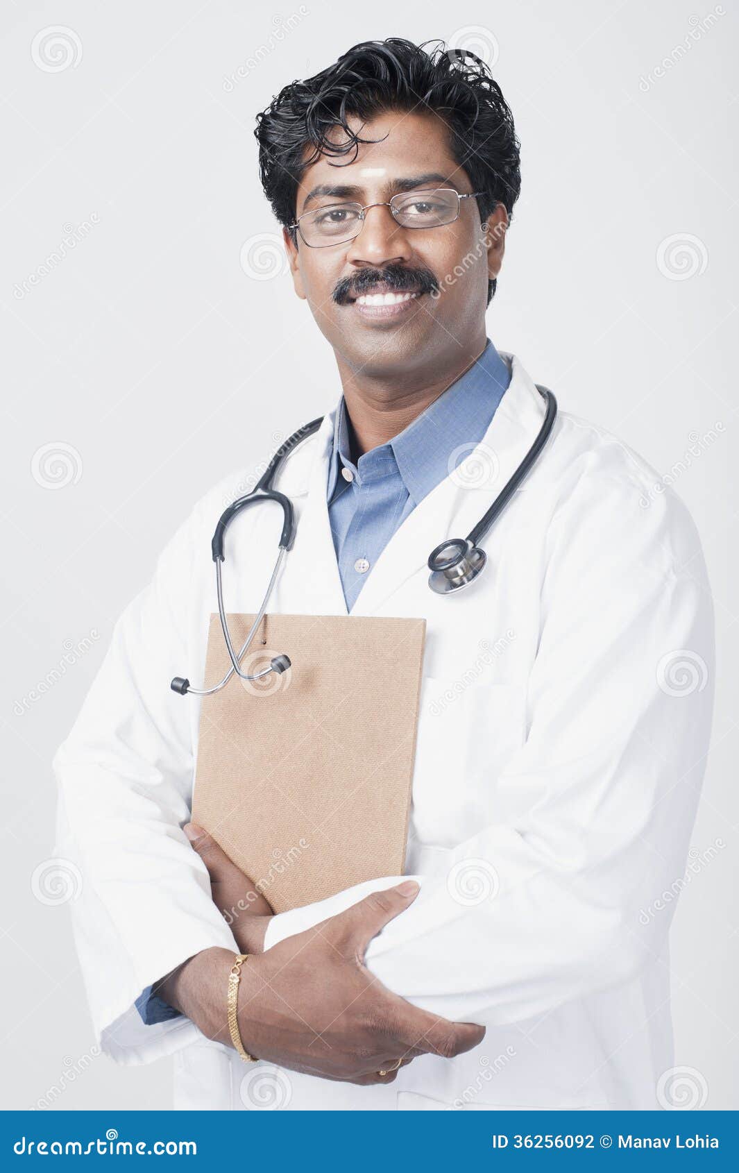 South Indian Doctor Smiling Stock Photo - Image of background, male ...