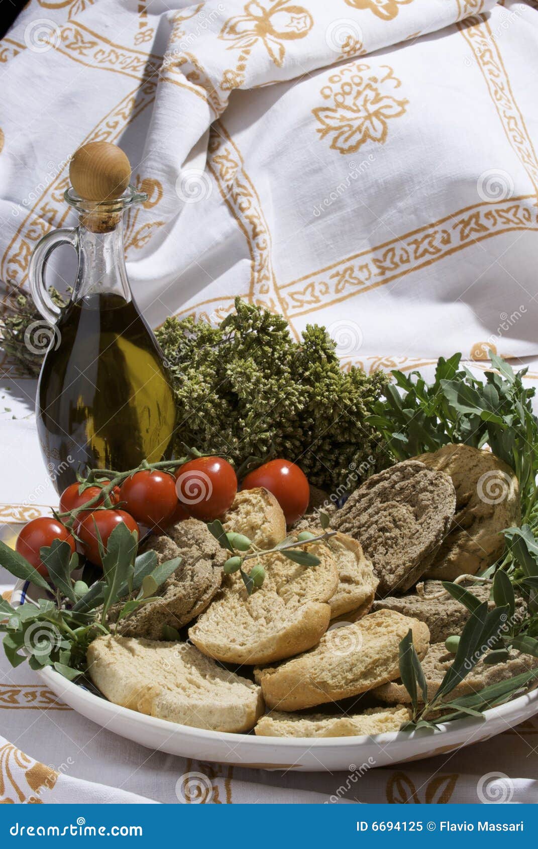 South italian hard bread stock image. Image of eating - 6694125