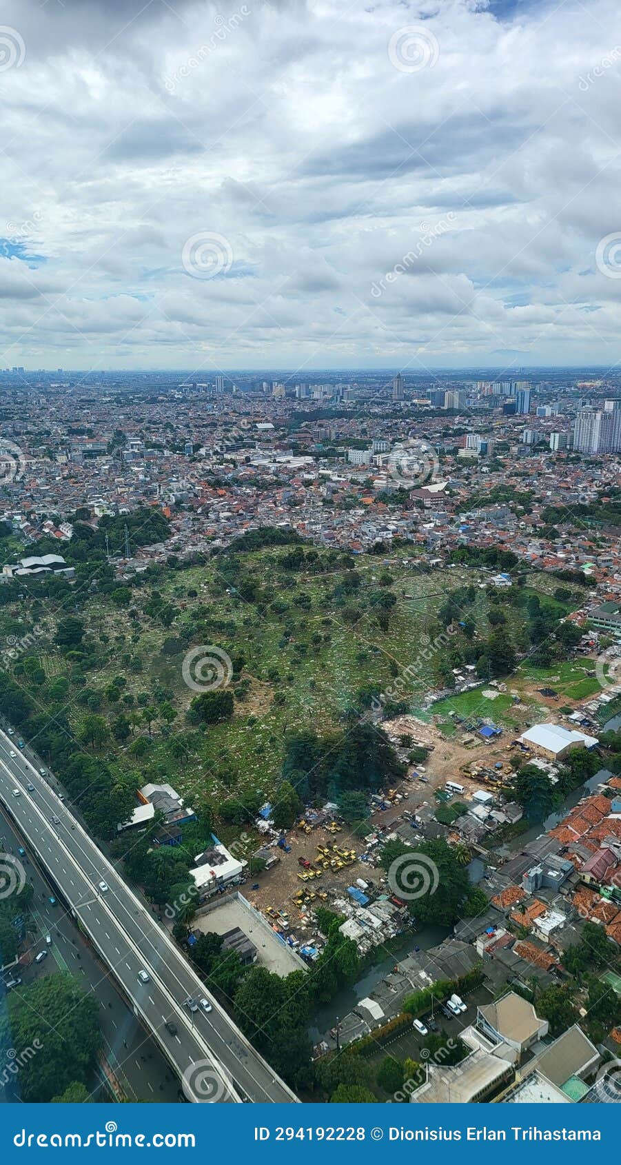 South Jakarta View from 46th Floor Stock Photo - Image of floor, south ...