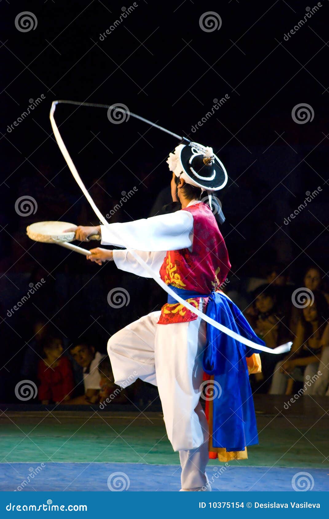 South korean dancer editorial stock image. Image of black - 10375154