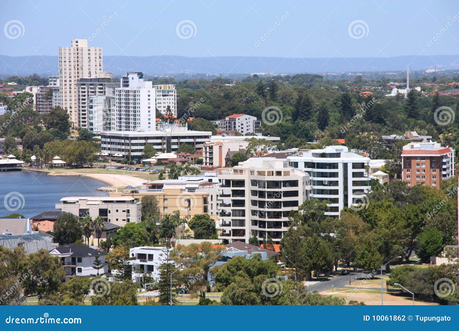 South Perth stock photo. Image of park, building, urban - 10061862