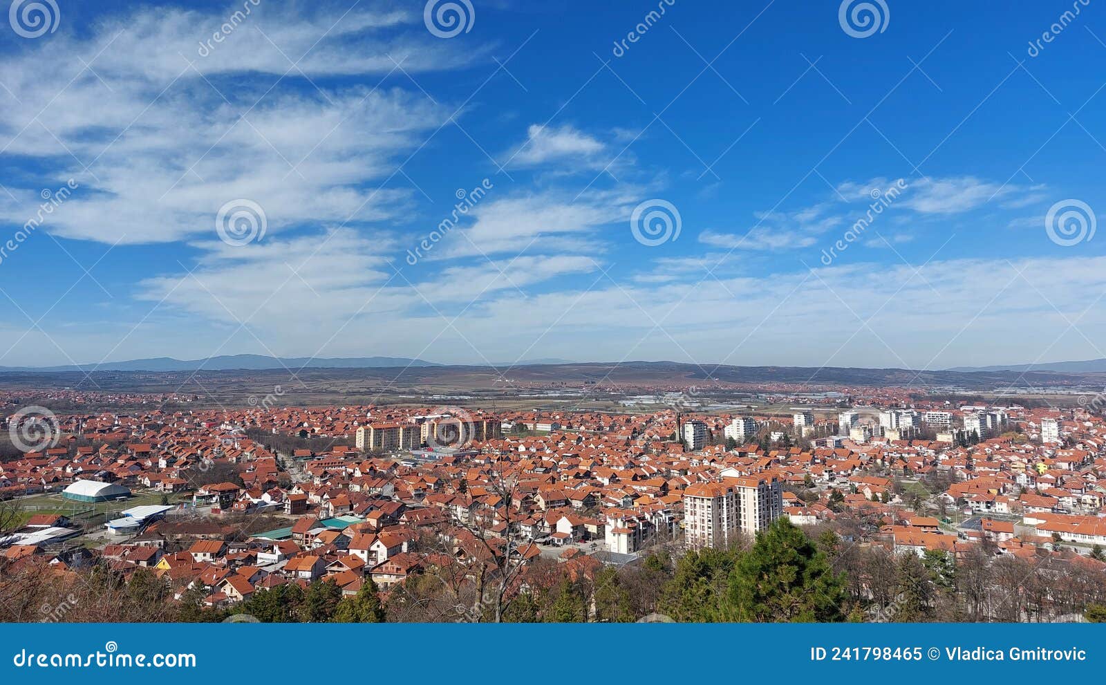 South Serbian City of Leskvac Stock Image - Image of leskvac, south ...