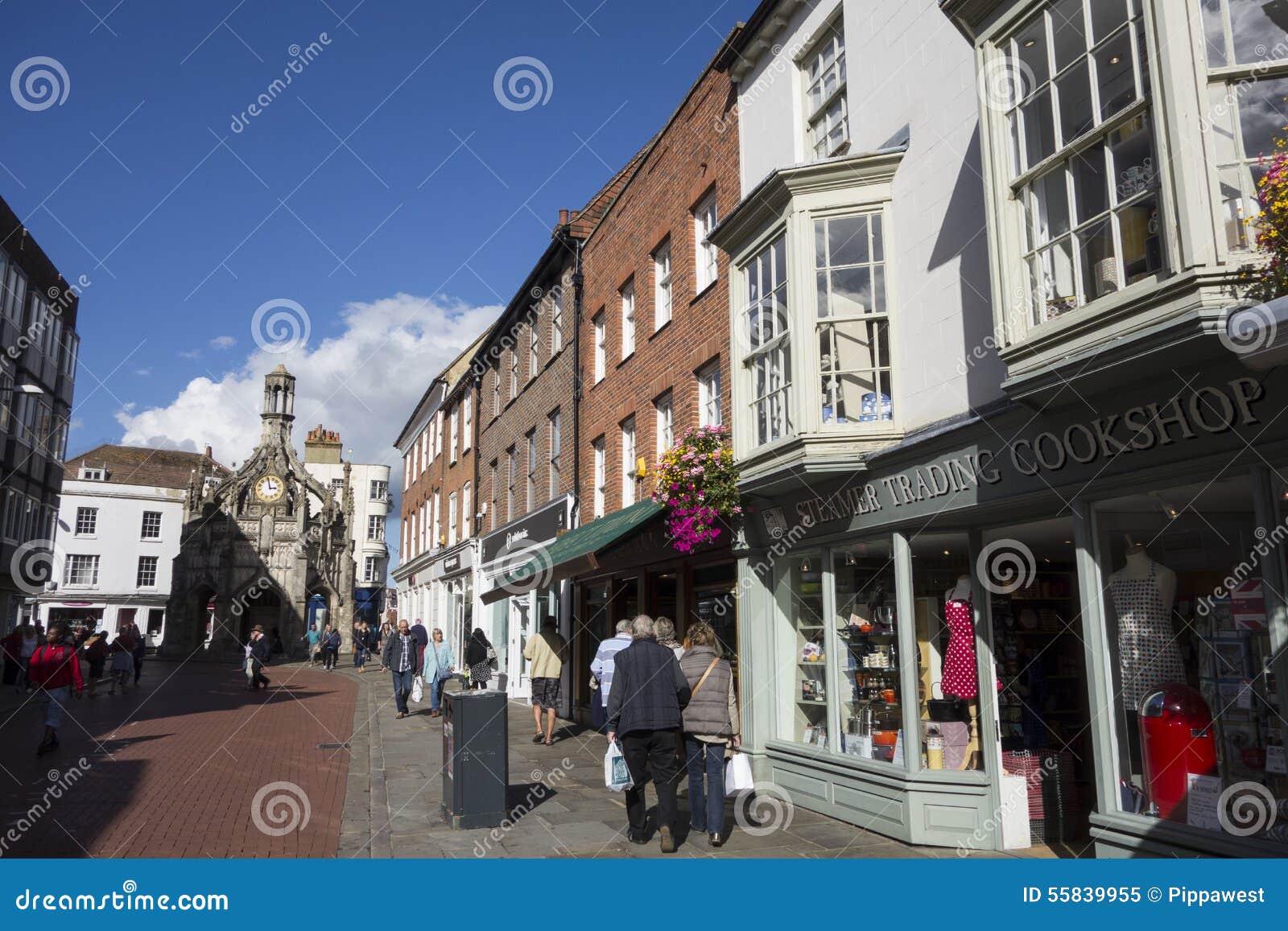 South St Chichester City Centre Editorial Image - Image of english ...
