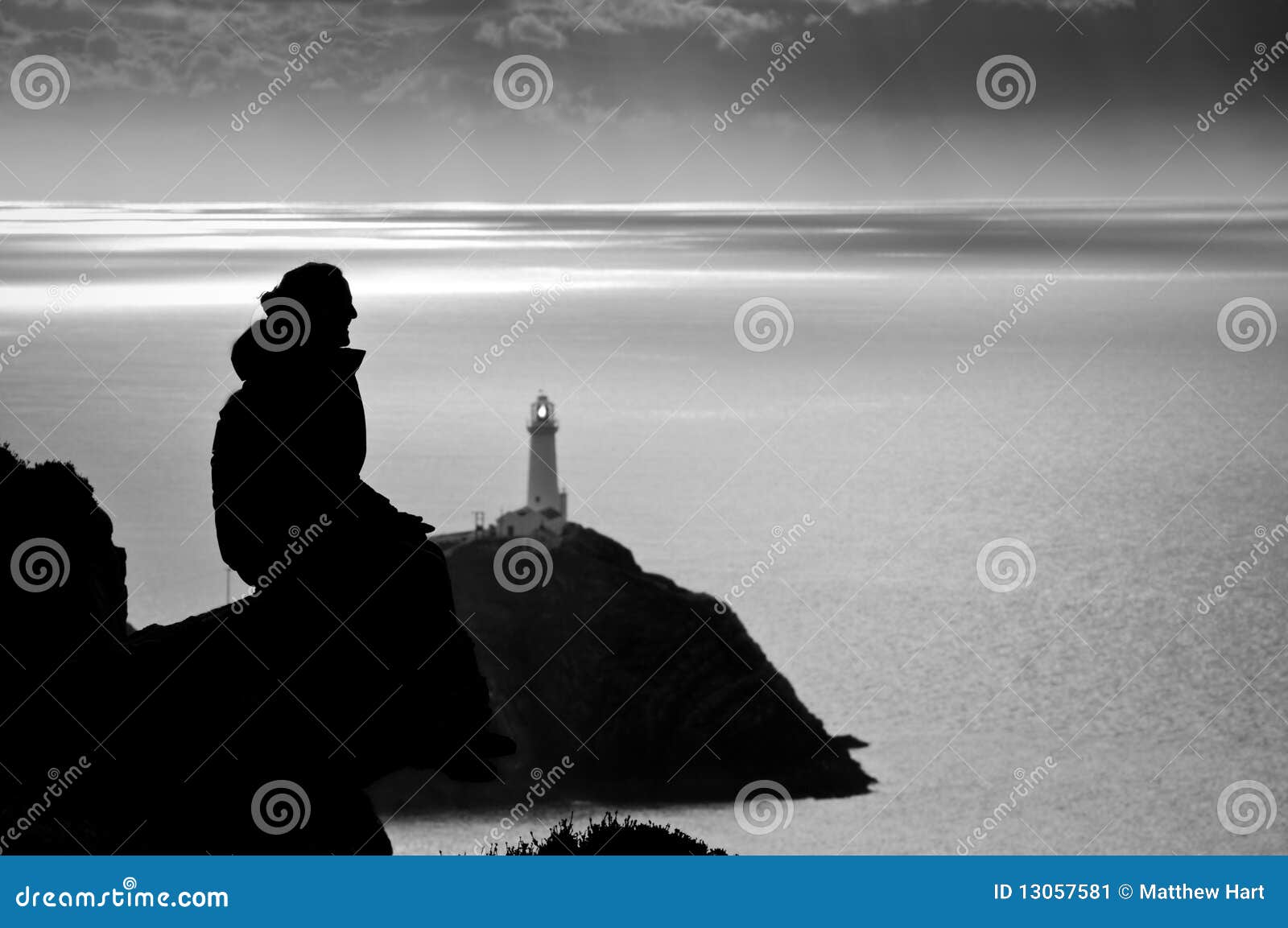 South Stack stock image. Image of light, south, lighthouse - 13057581