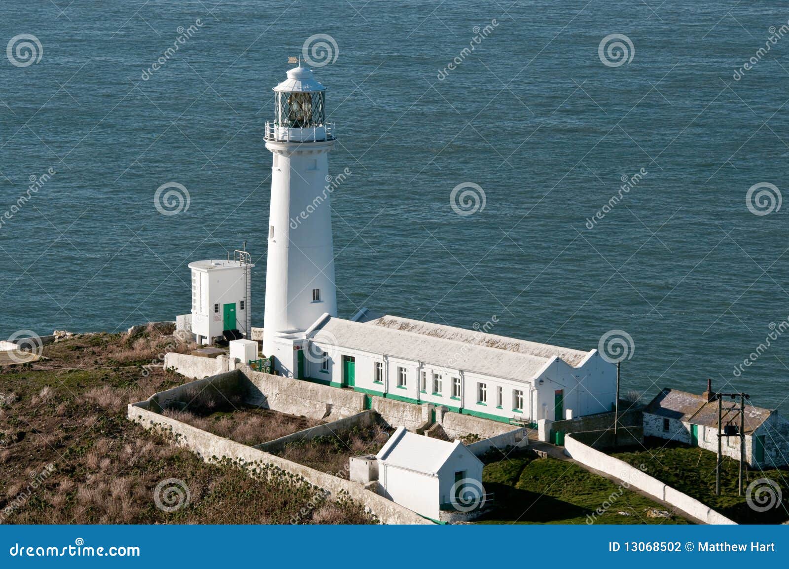 South Stack stock photo. Image of ocean, island, stack - 13068502