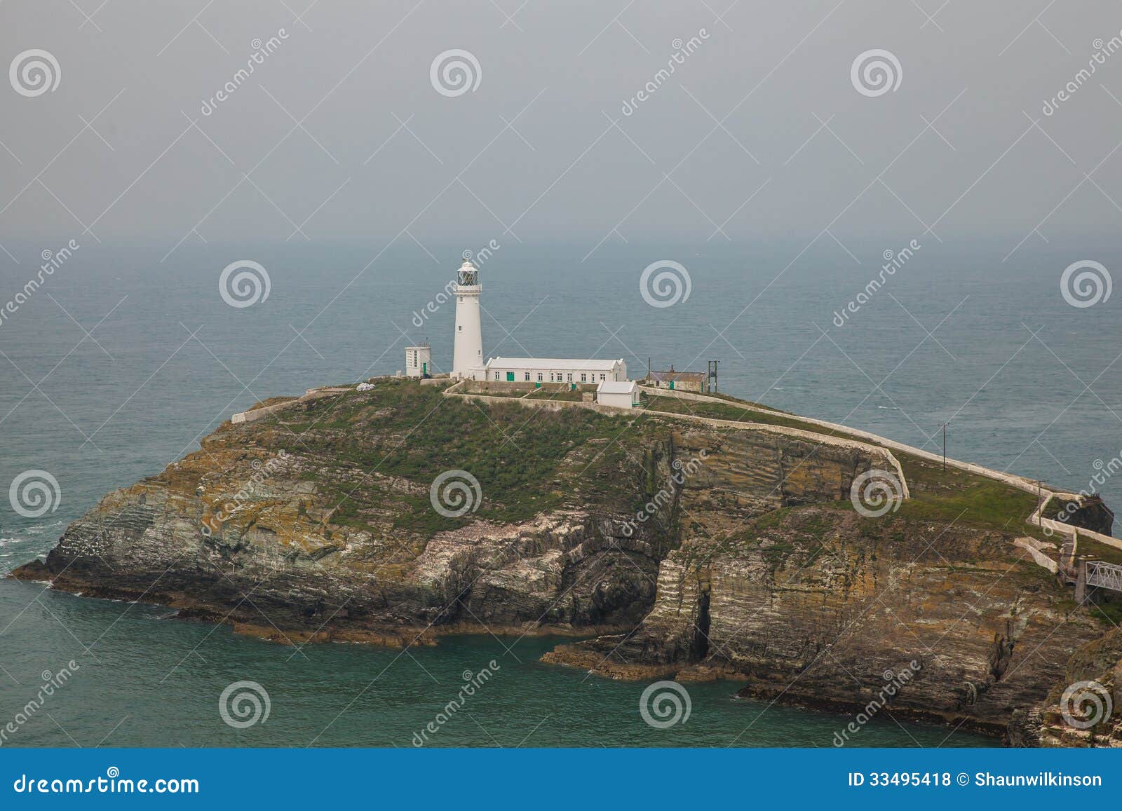South stack lighthouse stock photo. Image of anglesey - 33495418
