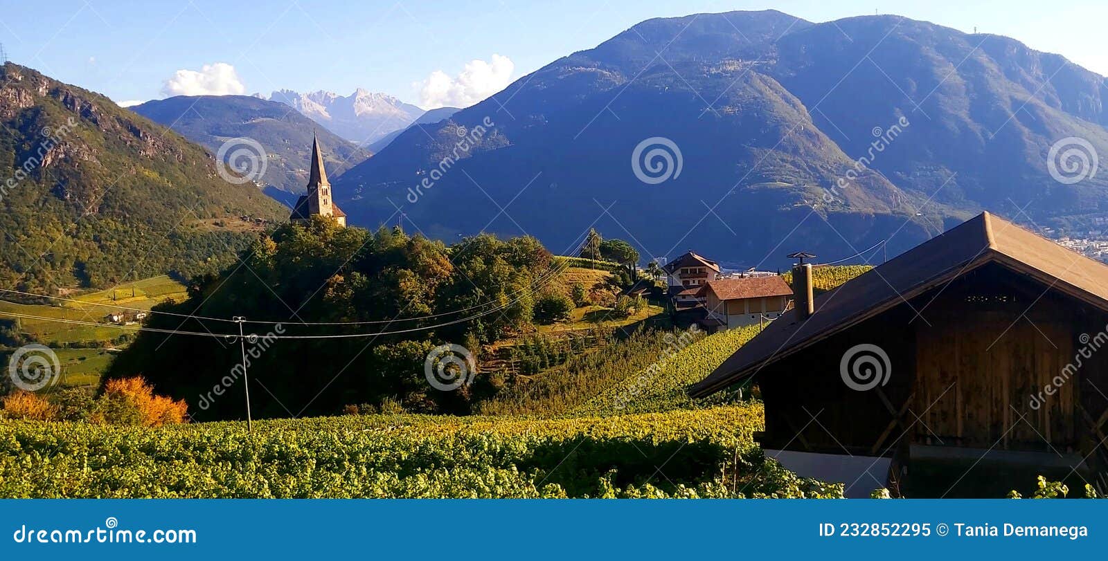 South Tirol Italy Mountain stock image. Image of italy - 232852295