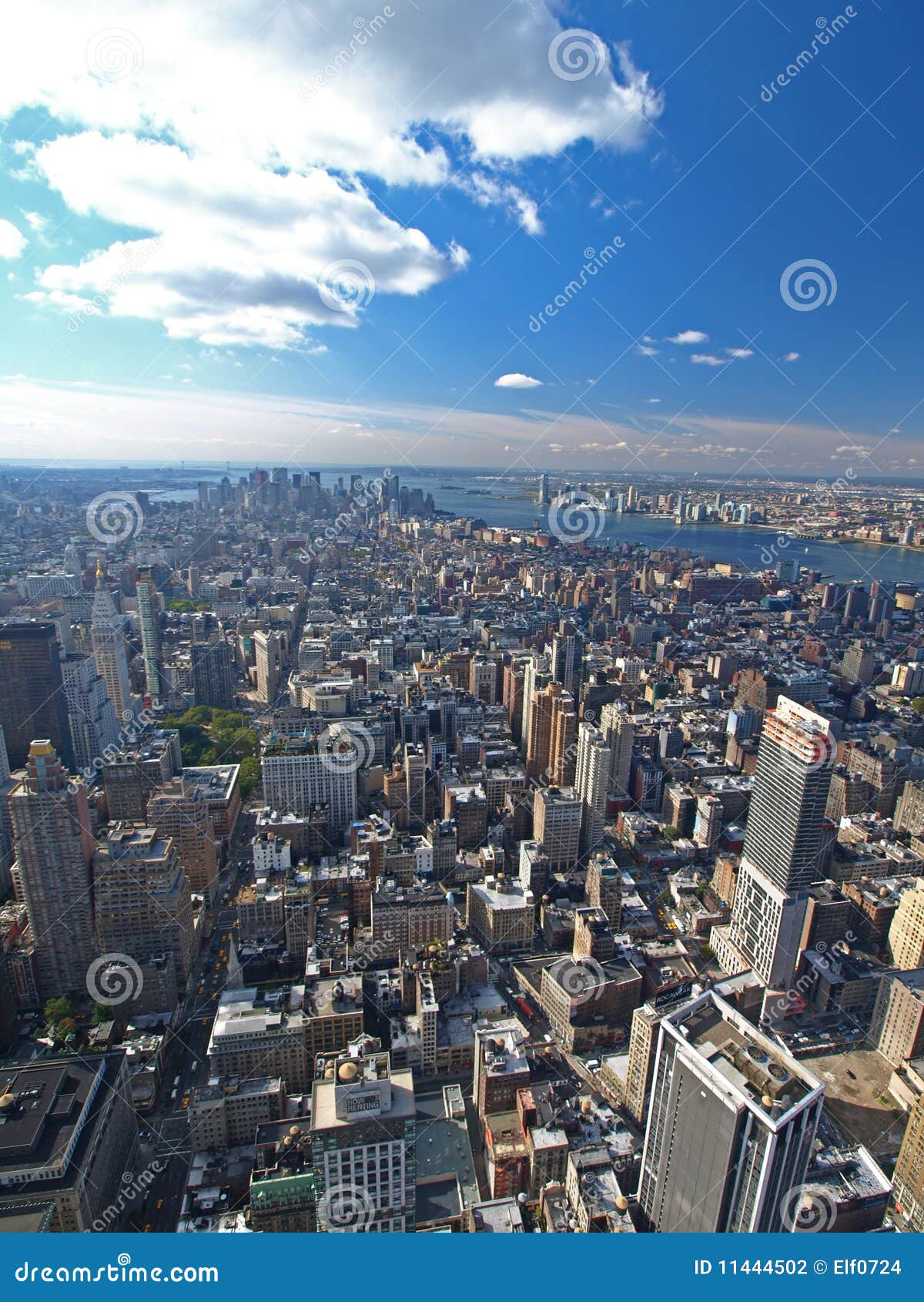 South View of Manhattan stock photo. Image of culture - 11444502