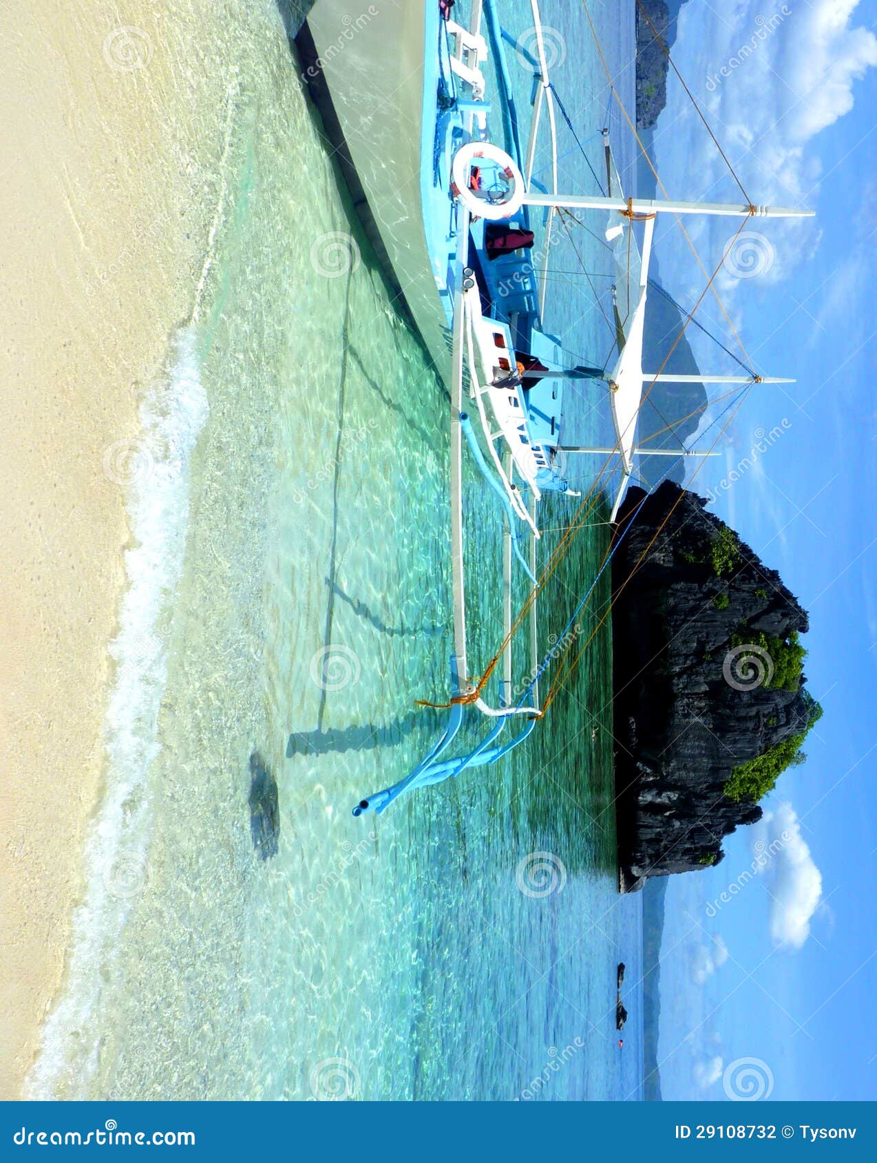 Southeast Asia Island Scenery Stock Photo - Image of indonesia, coral ...