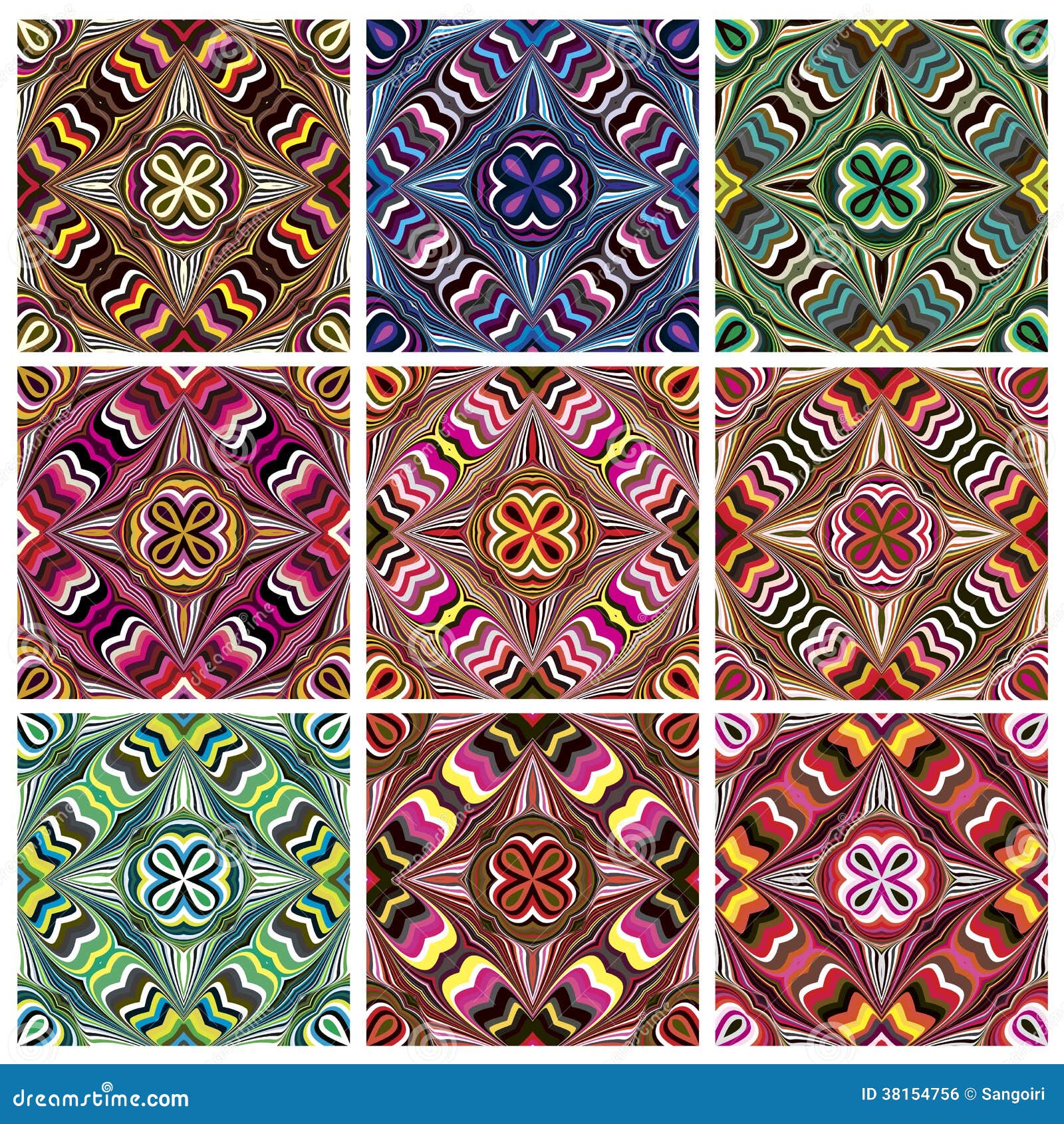 Southeast Asian Art Design stock vector. Illustration of textiles ...