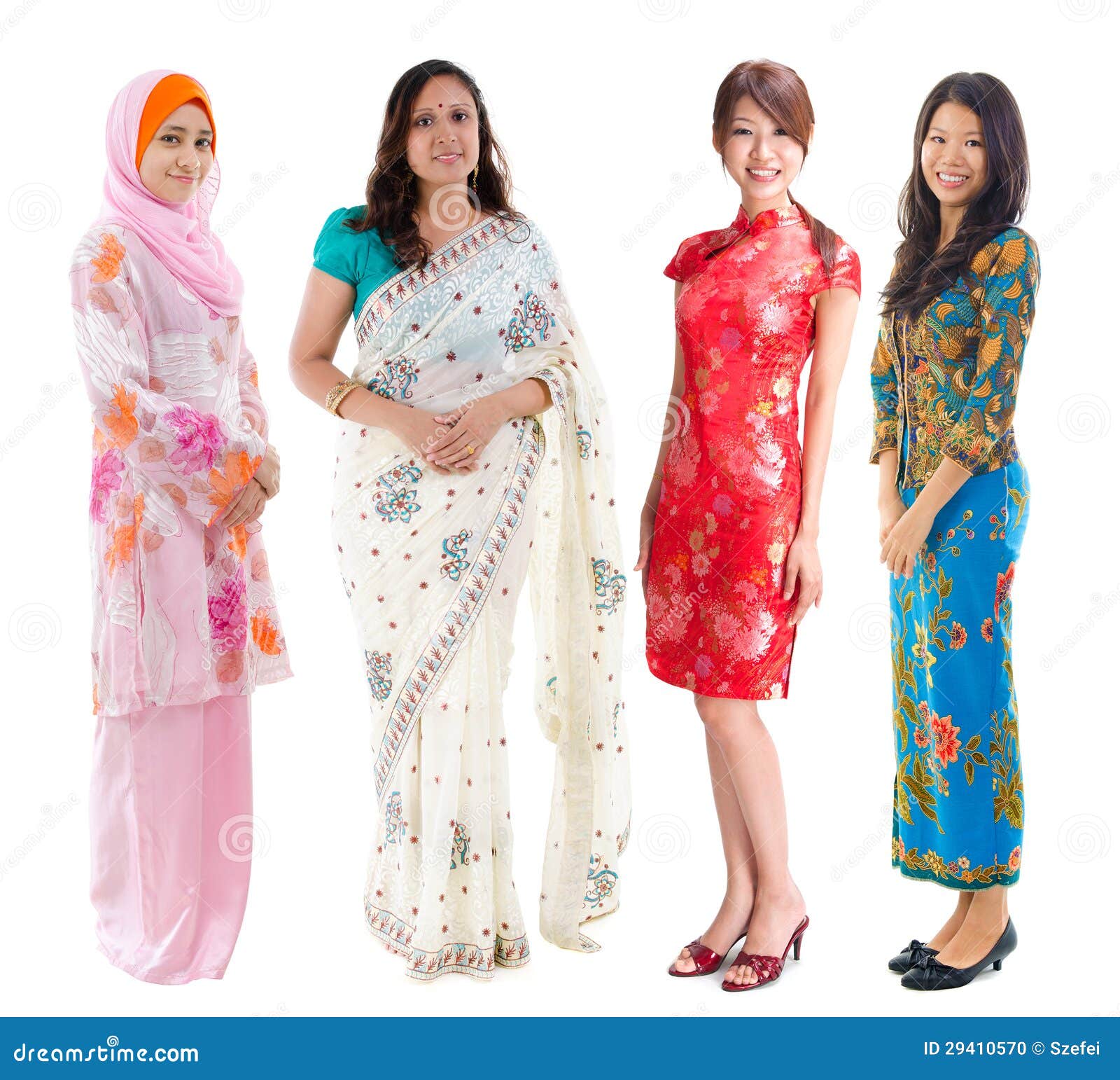 Southeast Asian group. stock photo. Image of intercultural - 29410570