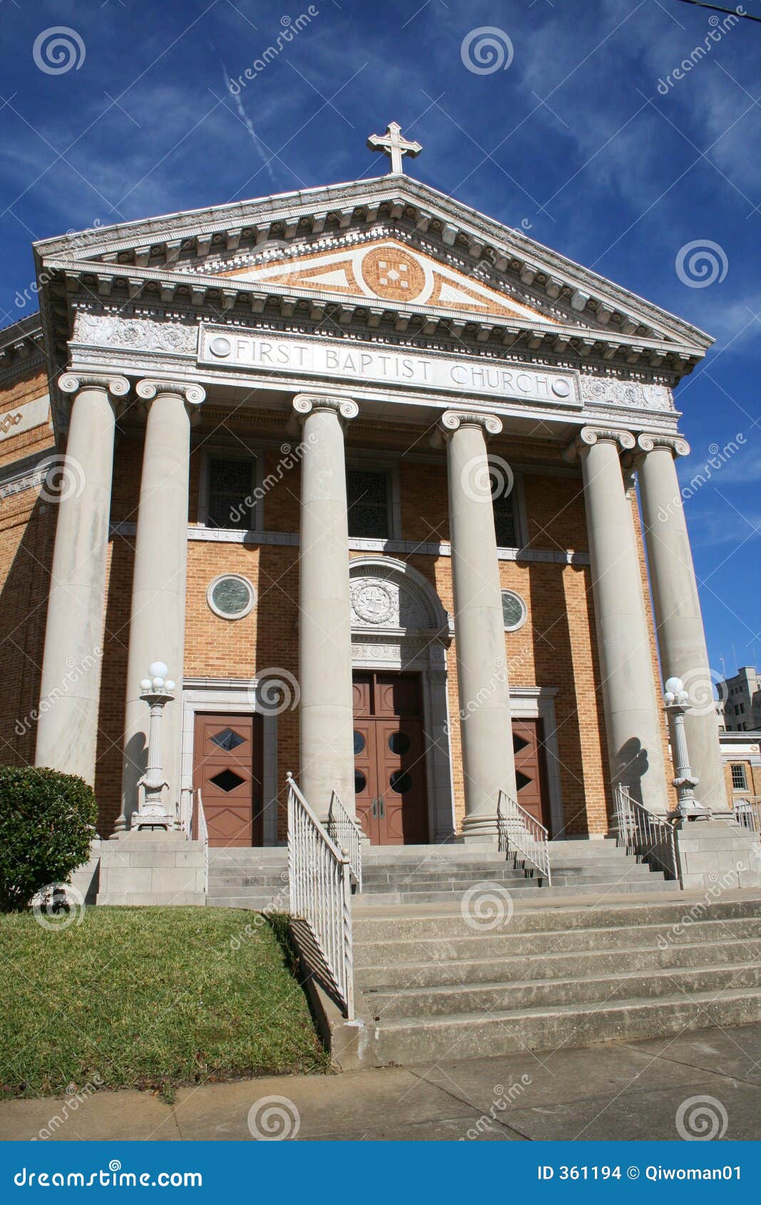 Southern Baptist Church stock photo. Image of cross, religion - 361194