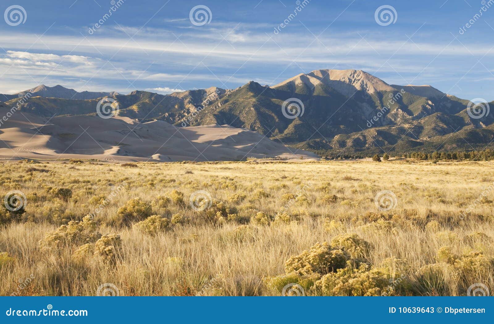 Southern Colorado stock image. Image of barren, dunes - 10639643