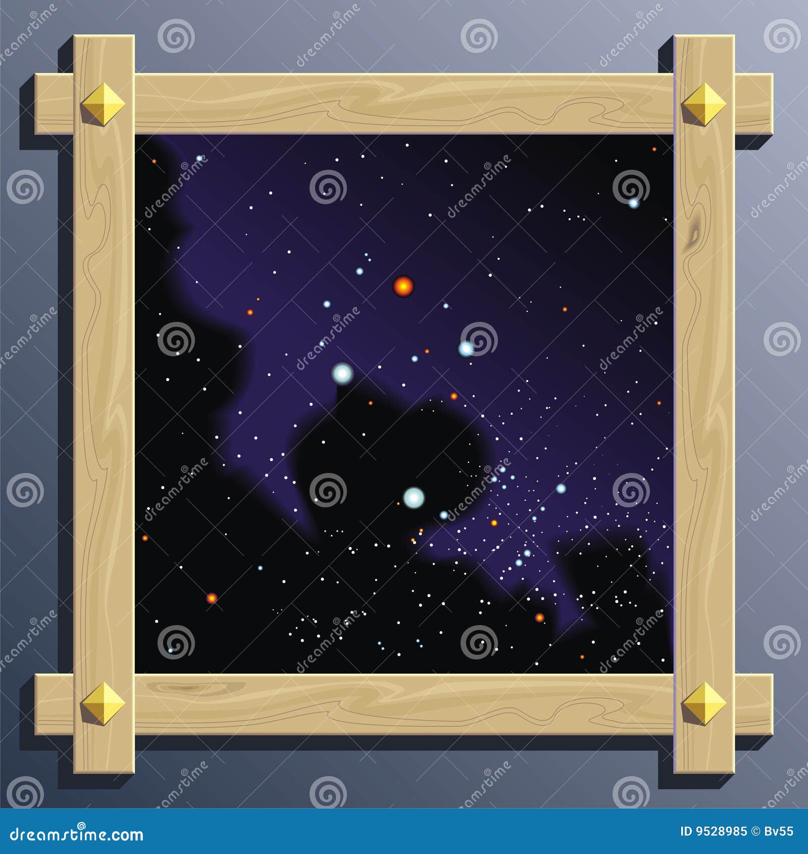 Southern Cross stock vector. Illustration of space, artistic - 9528985