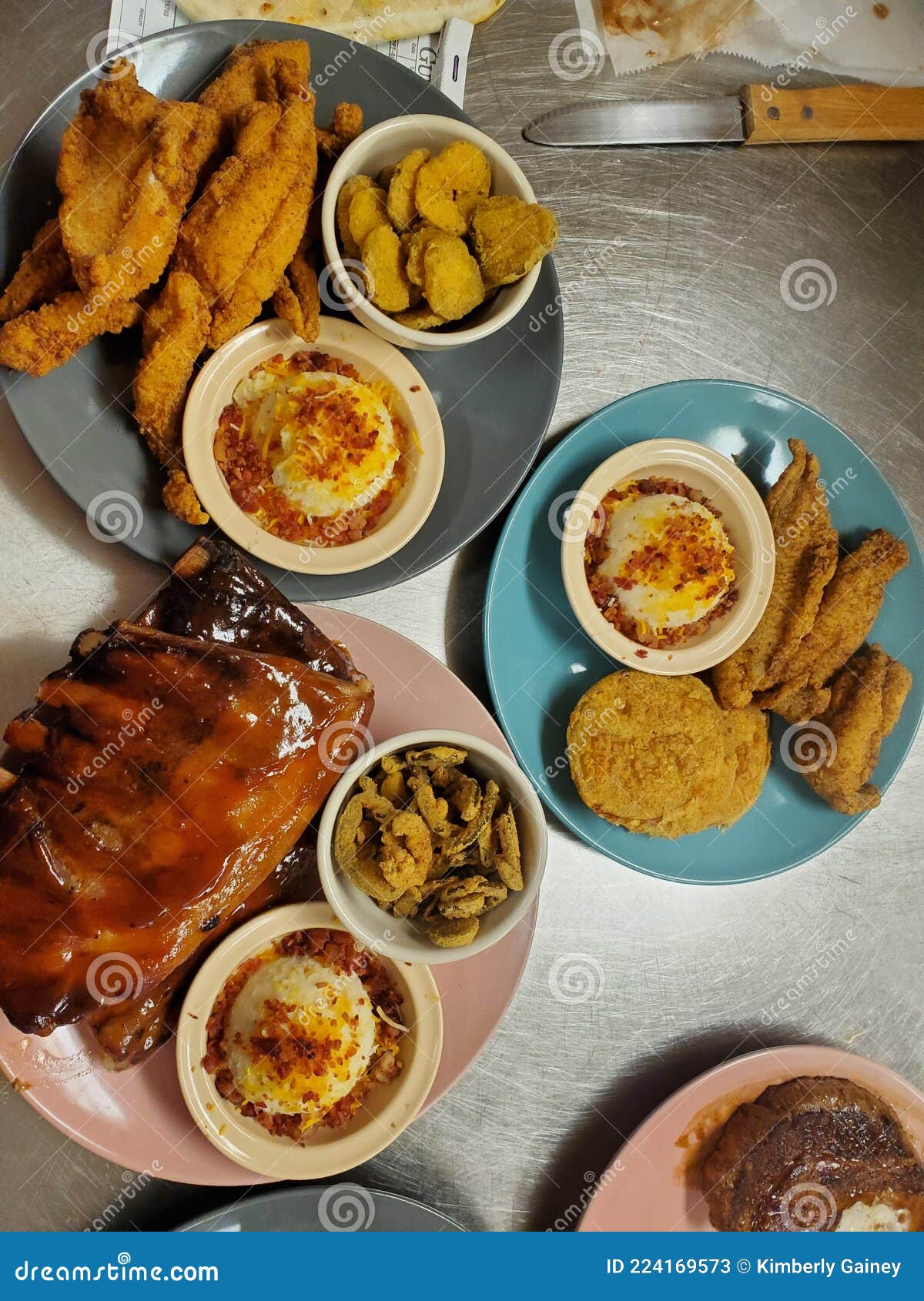 Southern fine cuisine stock image. Image of brunch, produce - 224169573