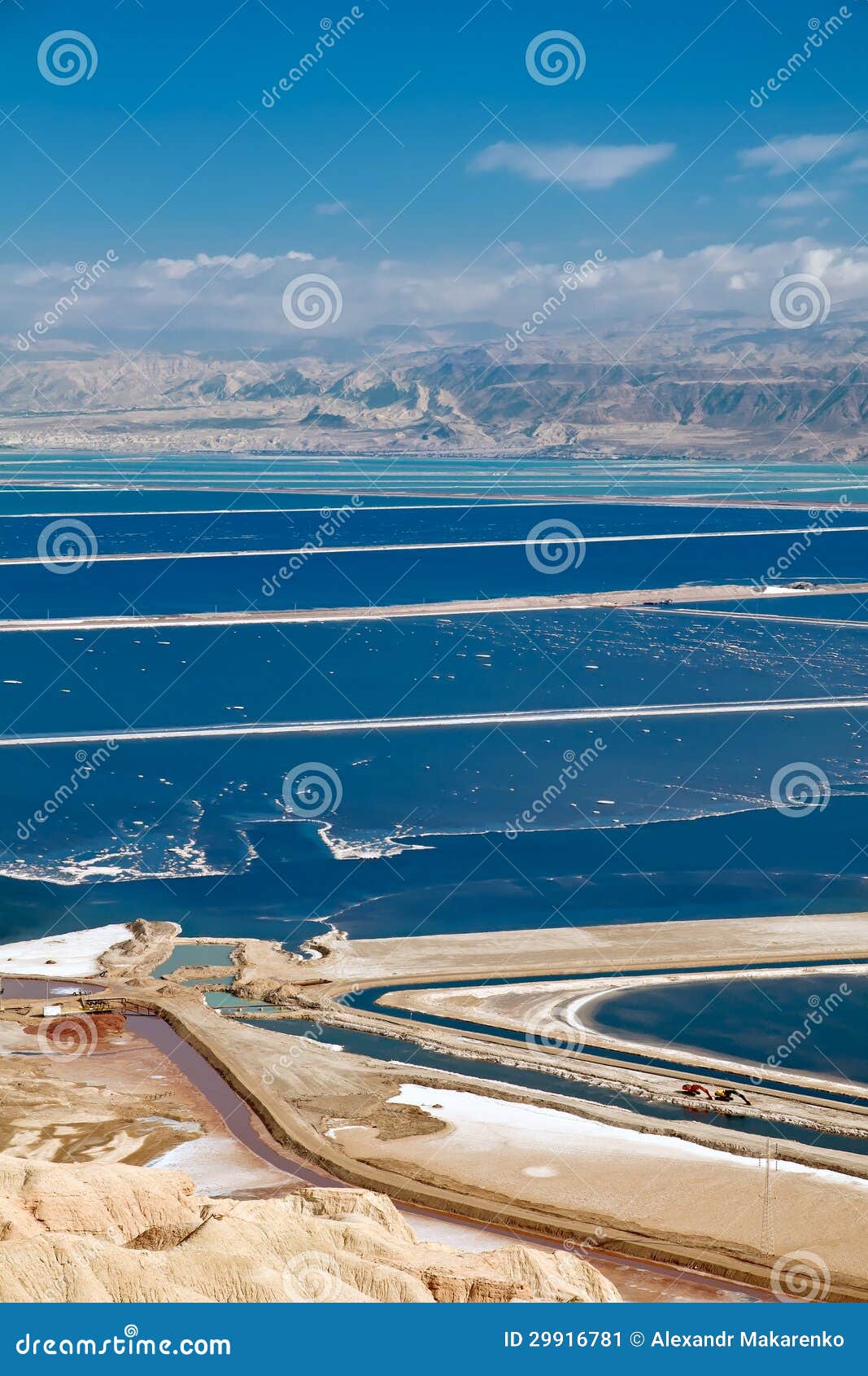 Pools plants Dead Sea. stock image. Image of beach, israel - 29916781