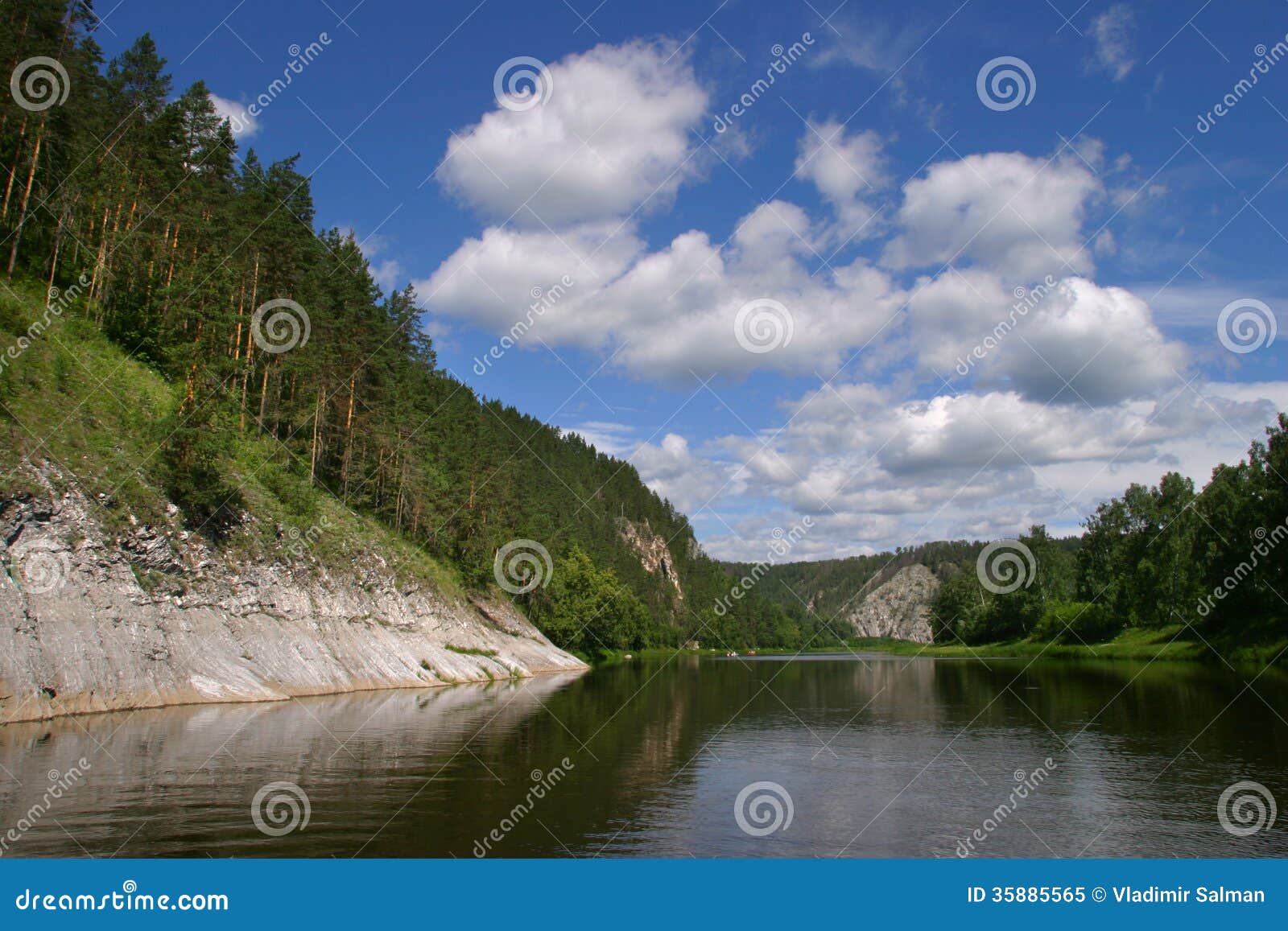 Southern Urals stock image. Image of color, clear, countryside - 35885565