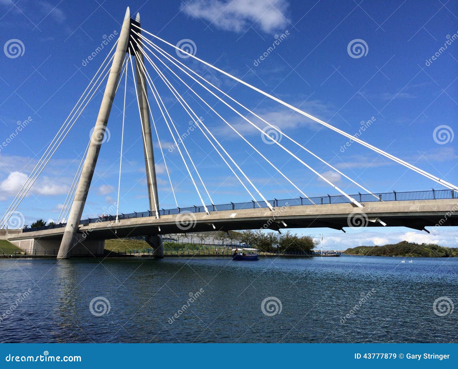Southport Marine Way Bridge Stock Image - Image of kingdom, water: 43777879