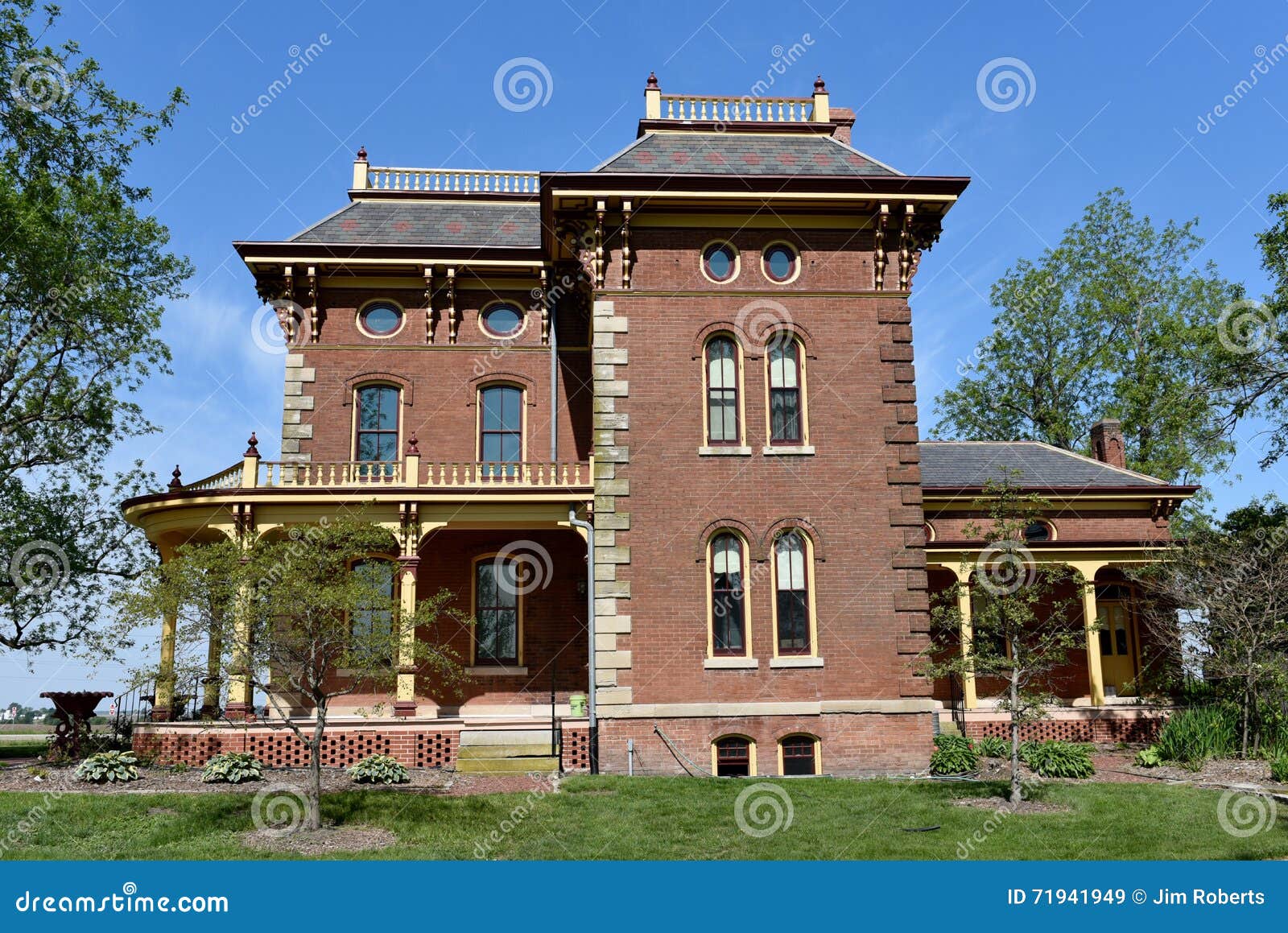 Southside De La Casa De Voorhees Imagen de archivo editorial - Imagen ...