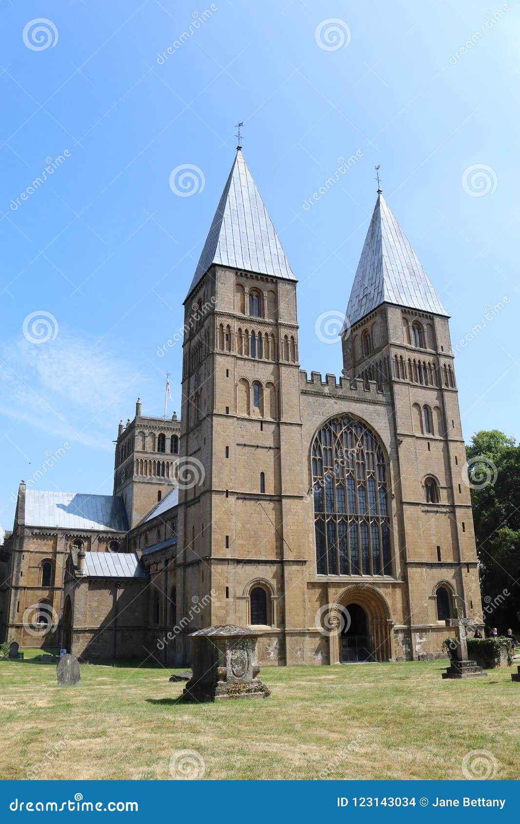 Southwell Minster Nottinghamshire UK Front Aspect Editorial Stock Image ...