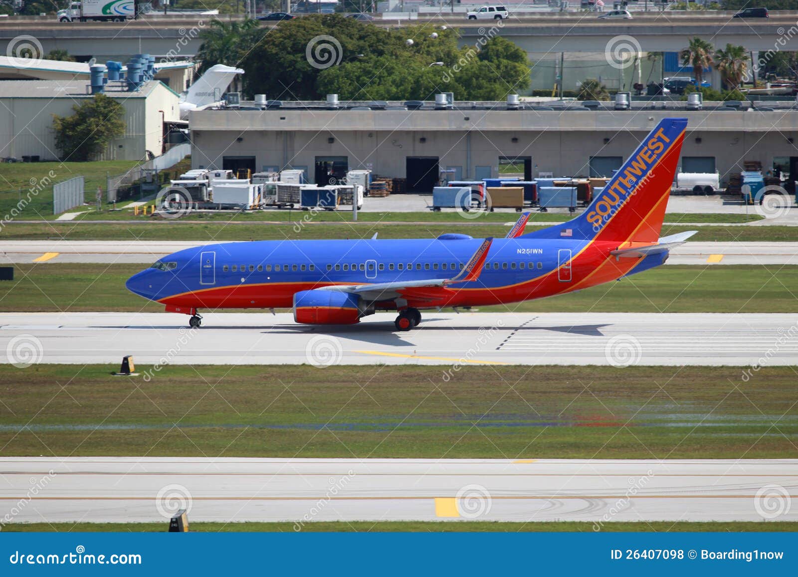 Southwest Boeing 737 editorial stock photo. Image of states - 26407098