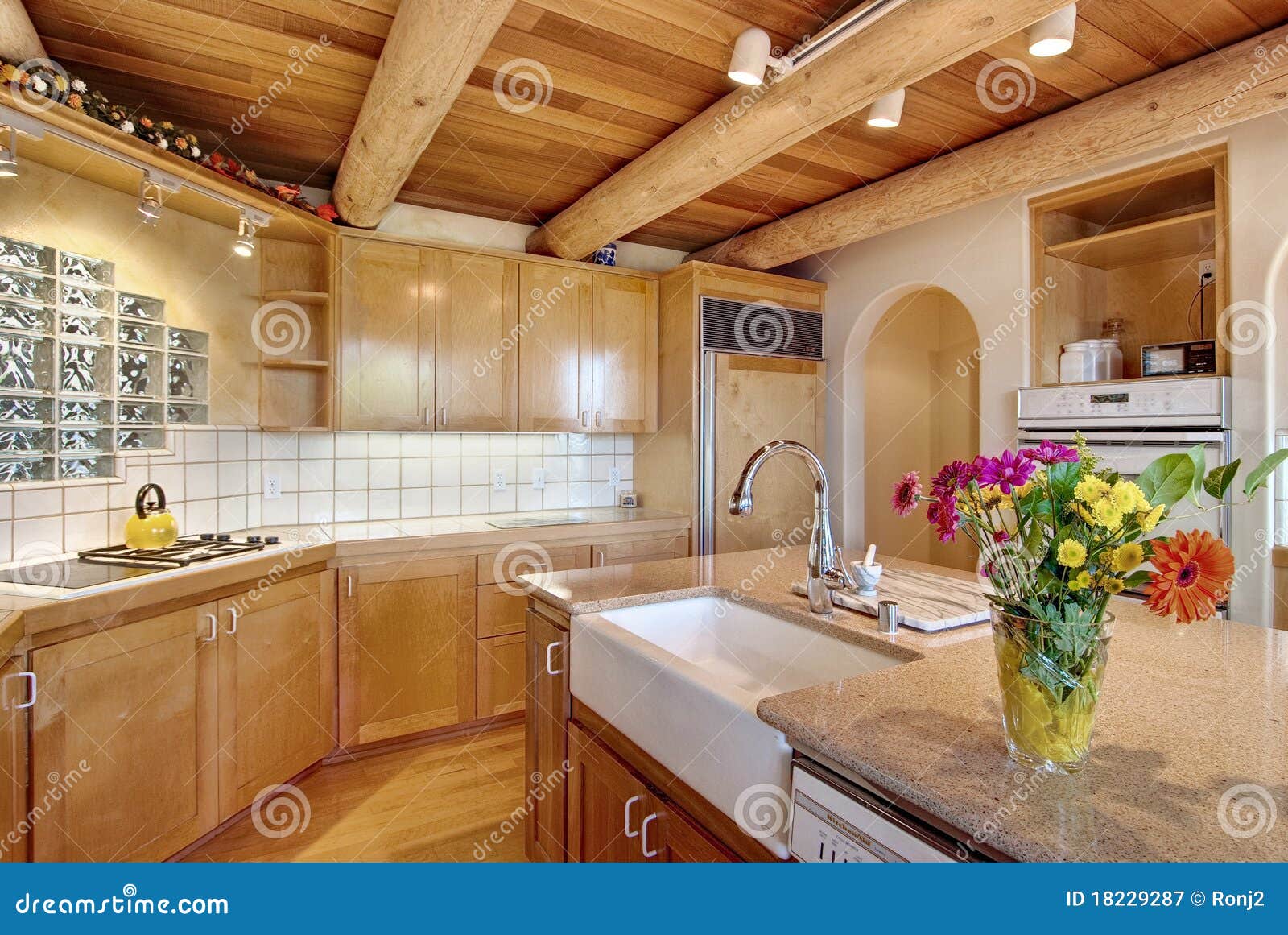 Southwest Style Kitchen Picture. Image: 18229287