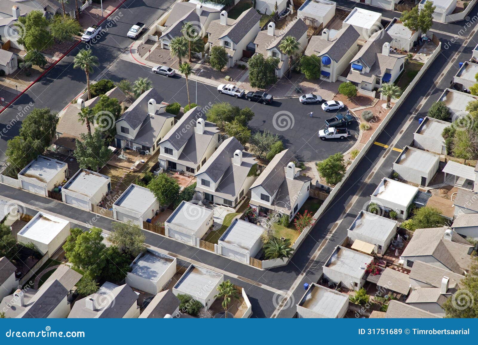 Southwest Subdivision stock image. Image of alley, roof - 31751689