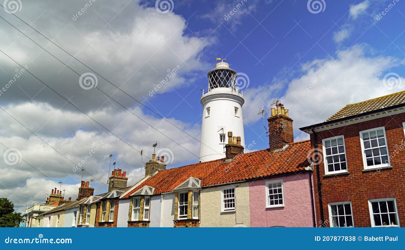 The Southwold Lighthouse stock photo. Image of tower - 207877838