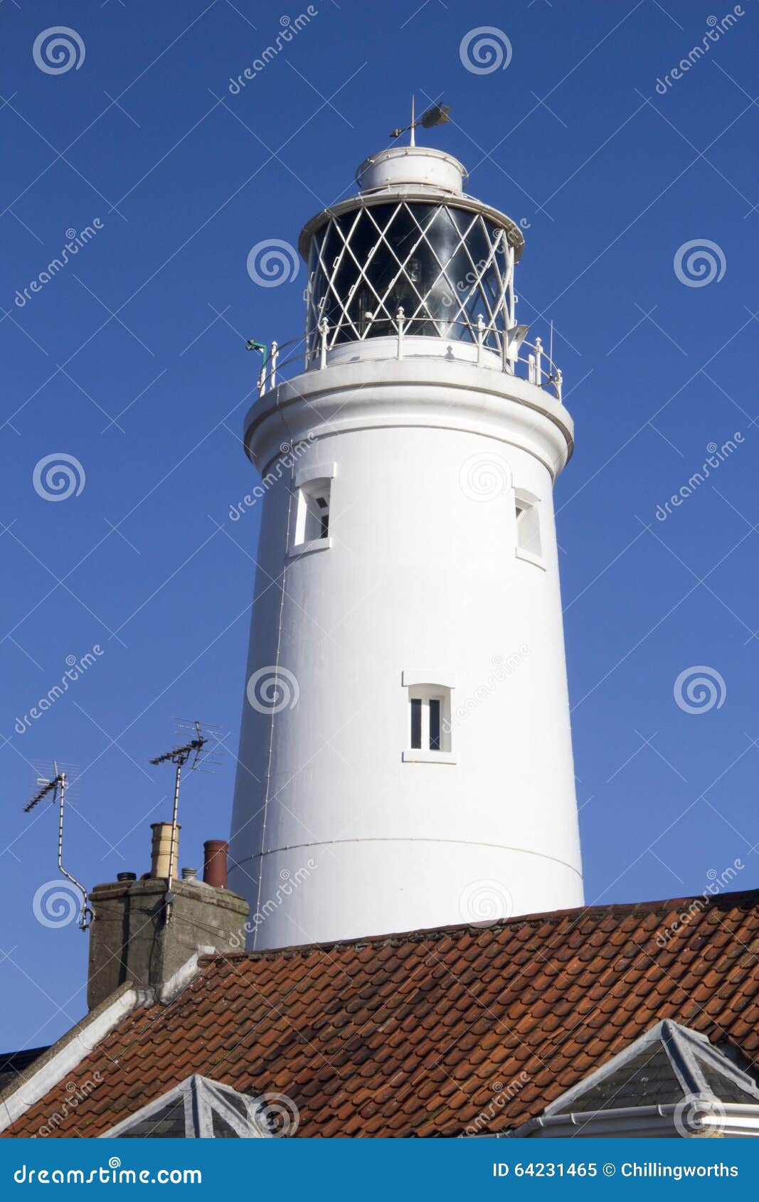 Southwold Lighthouse, Suffolk, England Stock Image - Image of england ...