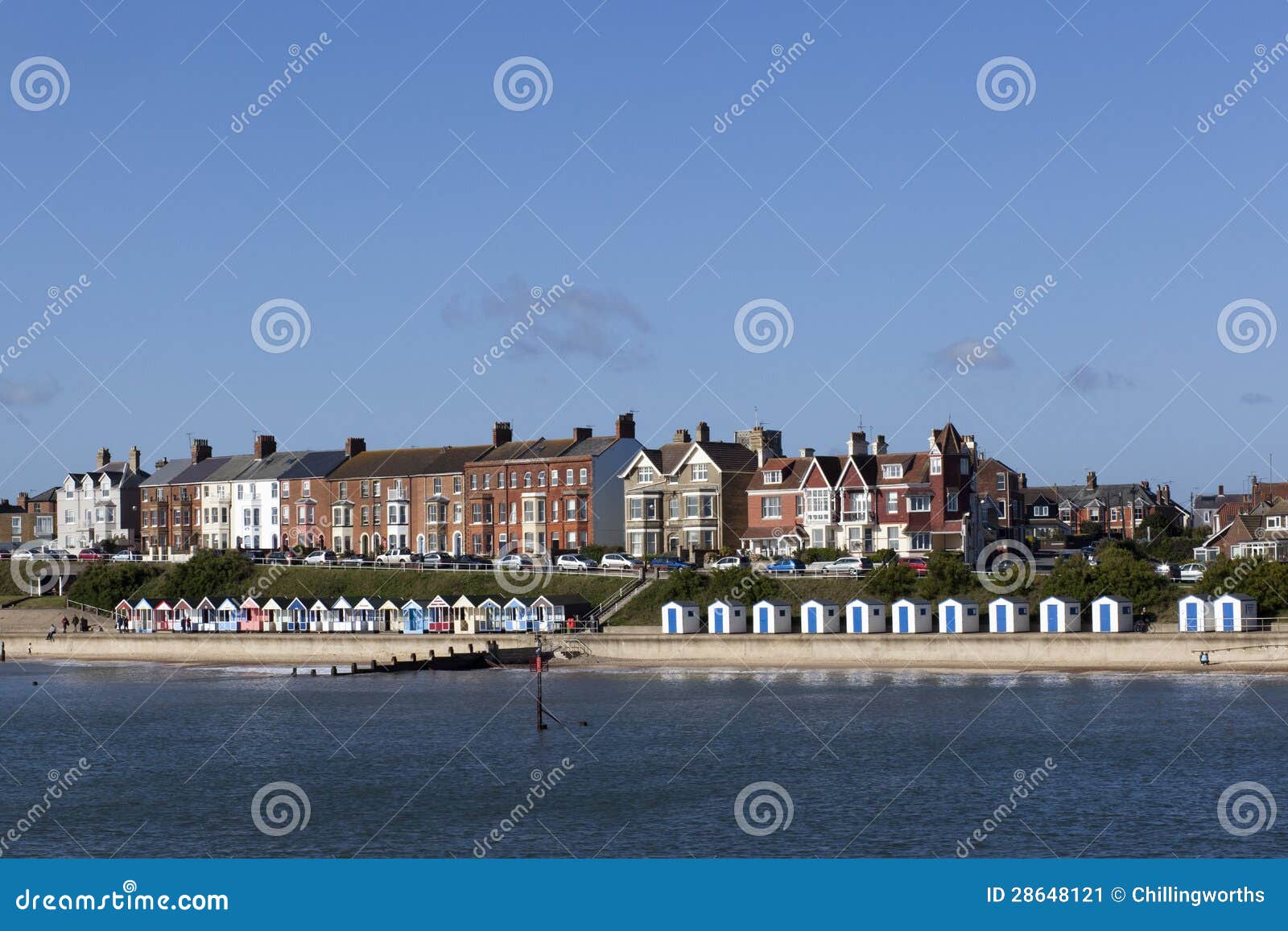 Southwold Sea Front, Suffolk, England Stock Image - Image of tourism ...