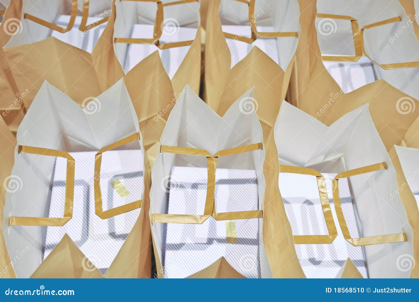 Souvenir in paper bags stock photo. Image of brown, recyclable - 18568510