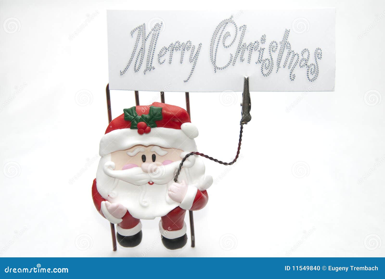 Souvenir Santa Congratulation Stock Photo - Image of north, klaus: 11549840