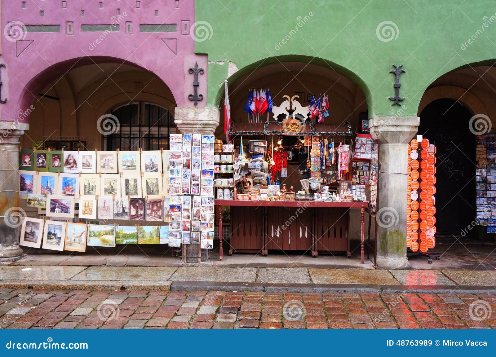 Souvenir stands editorial stock image. Image of stands - 48763989