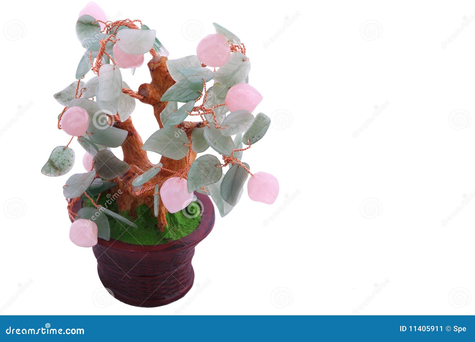 Souvenir tree made of gems stock image. Image of asian - 11405911