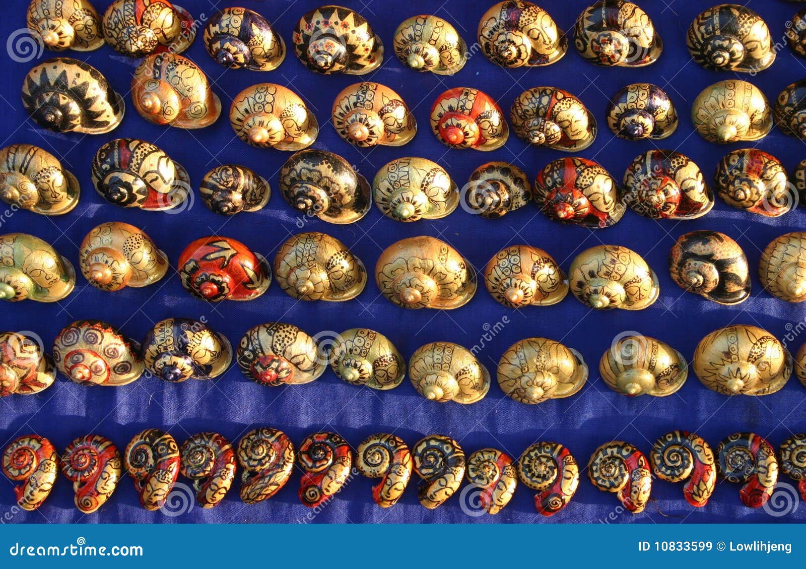 Shells from Luang Prabang Laos Stock Image - Image of colour, objects ...