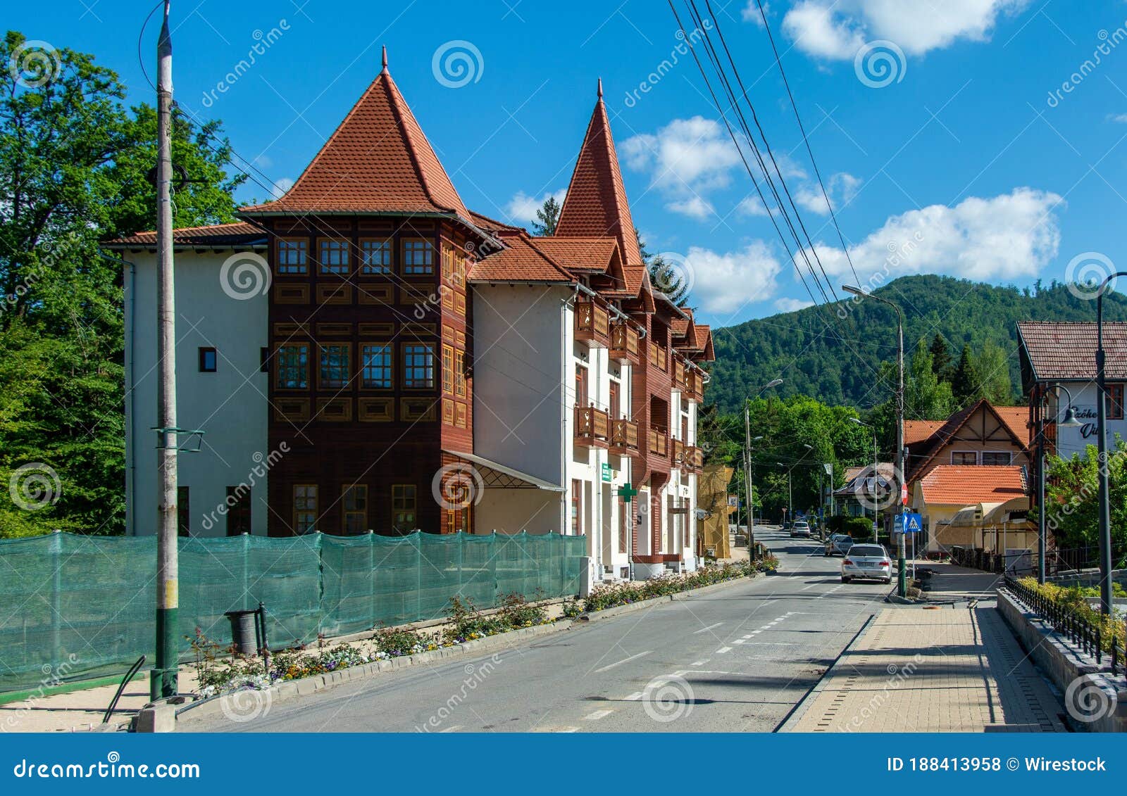SOVATA, ROMANIA - May 23, 2020: Landscape in Sovata Resort Editorial ...