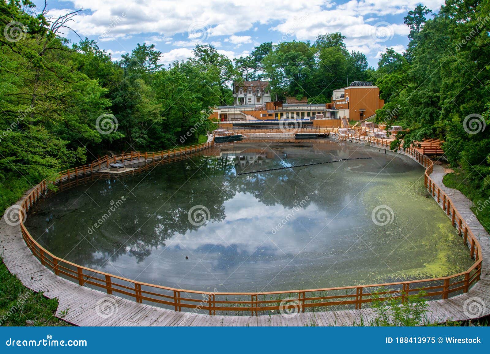 SOVATA, ROMANIA - May 23, 2020: Landscape in Sovata Resort Stock Image ...