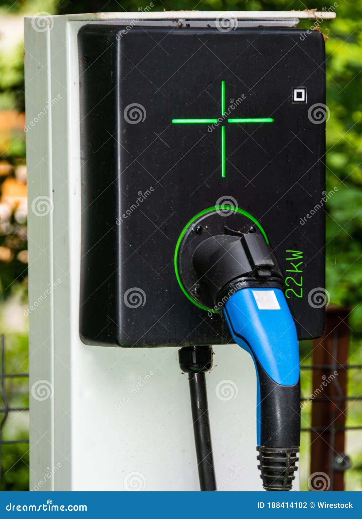 SOVATA, ROMANIA - May 23, 2020: Socket for Charging Electric Cars Stock ...