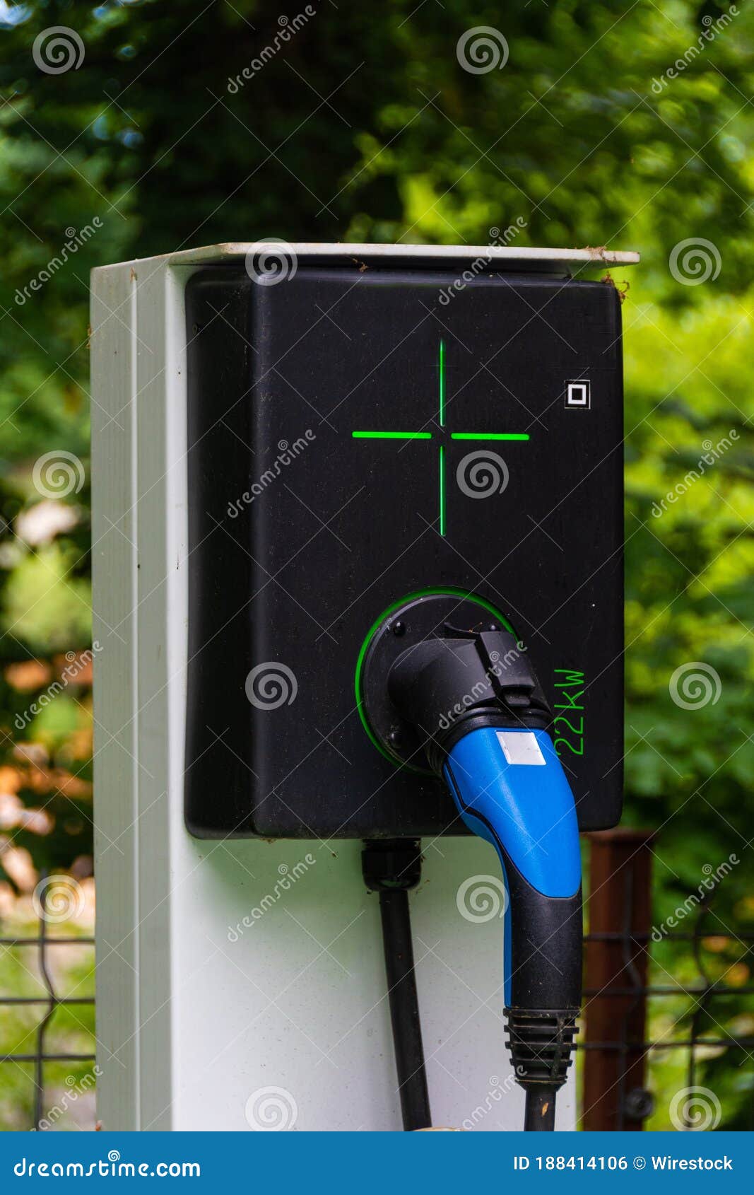 SOVATA, ROMANIA - May 23, 2020: Socket for Charging Electric Cars Stock ...