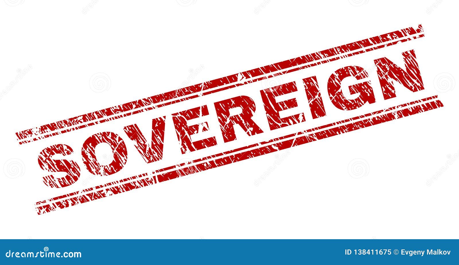 Grunge Textured SOVEREIGN Stamp Seal Stock Vector - Illustration of ...