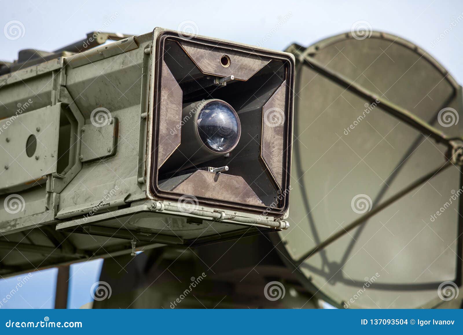 Soviet Air Defense Launcher Stock Photo - Image of fighting ...