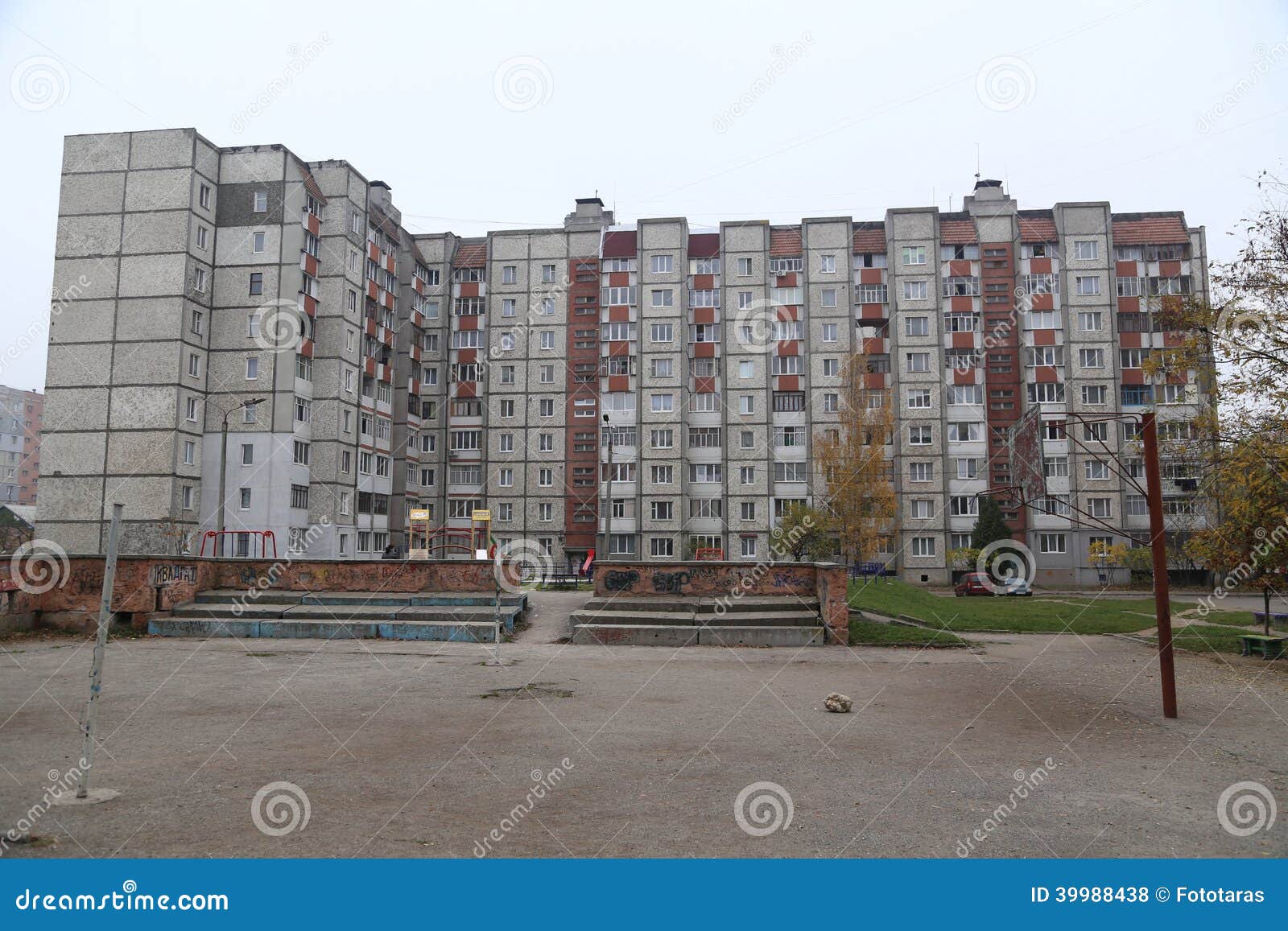 Soviet apartment blocks stock photo. Image of balcony - 39988438