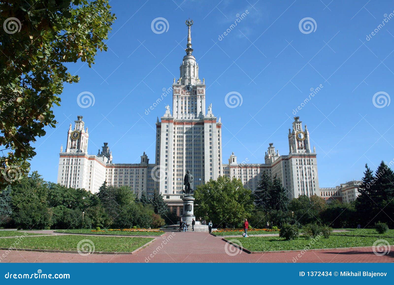 Soviet Architecture of the Fifties 19 Stock Photo - Image of student ...