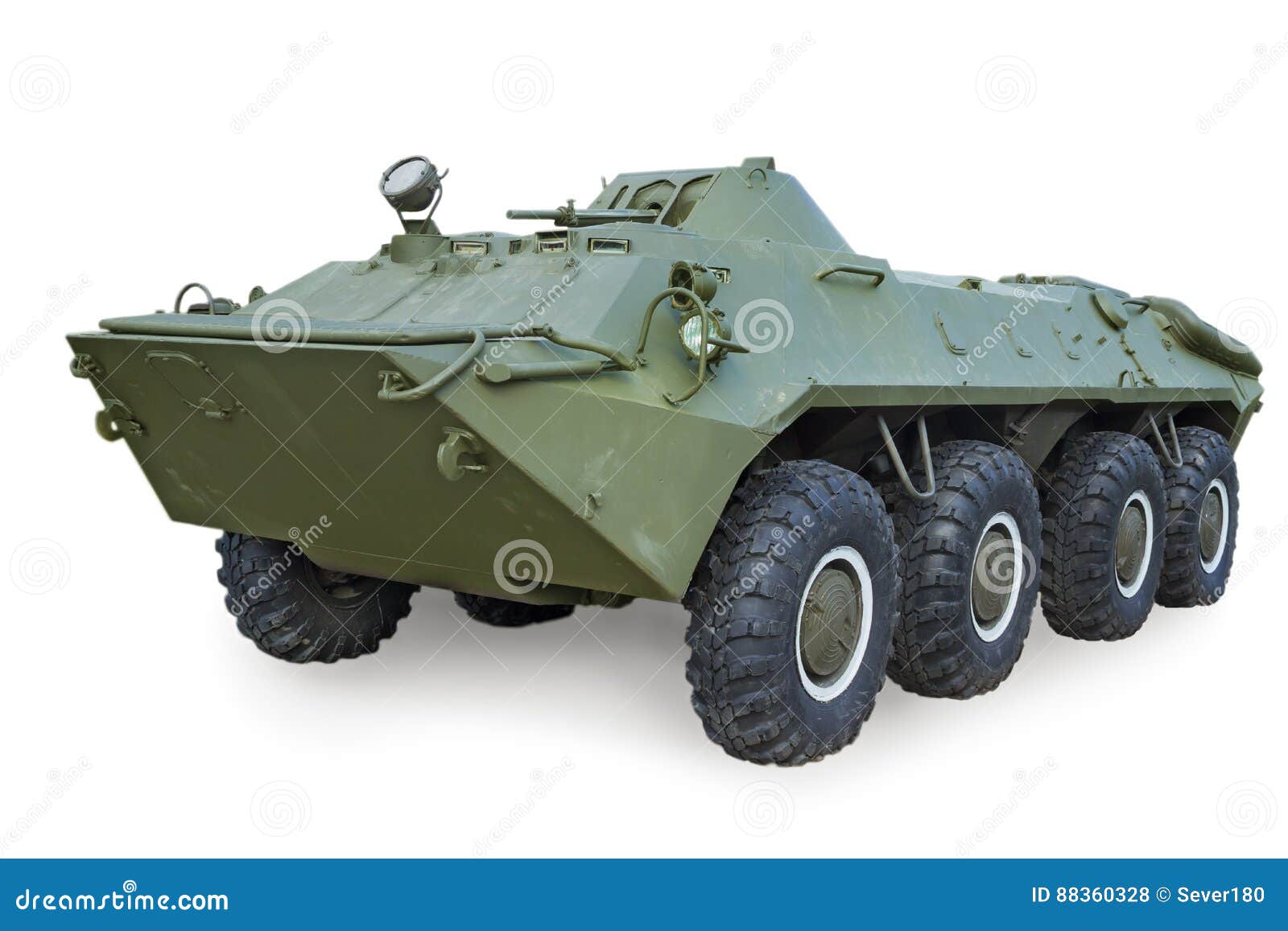 Soviet Armored Personnel Carrier BTR-70 Stock Photo - Image of system ...