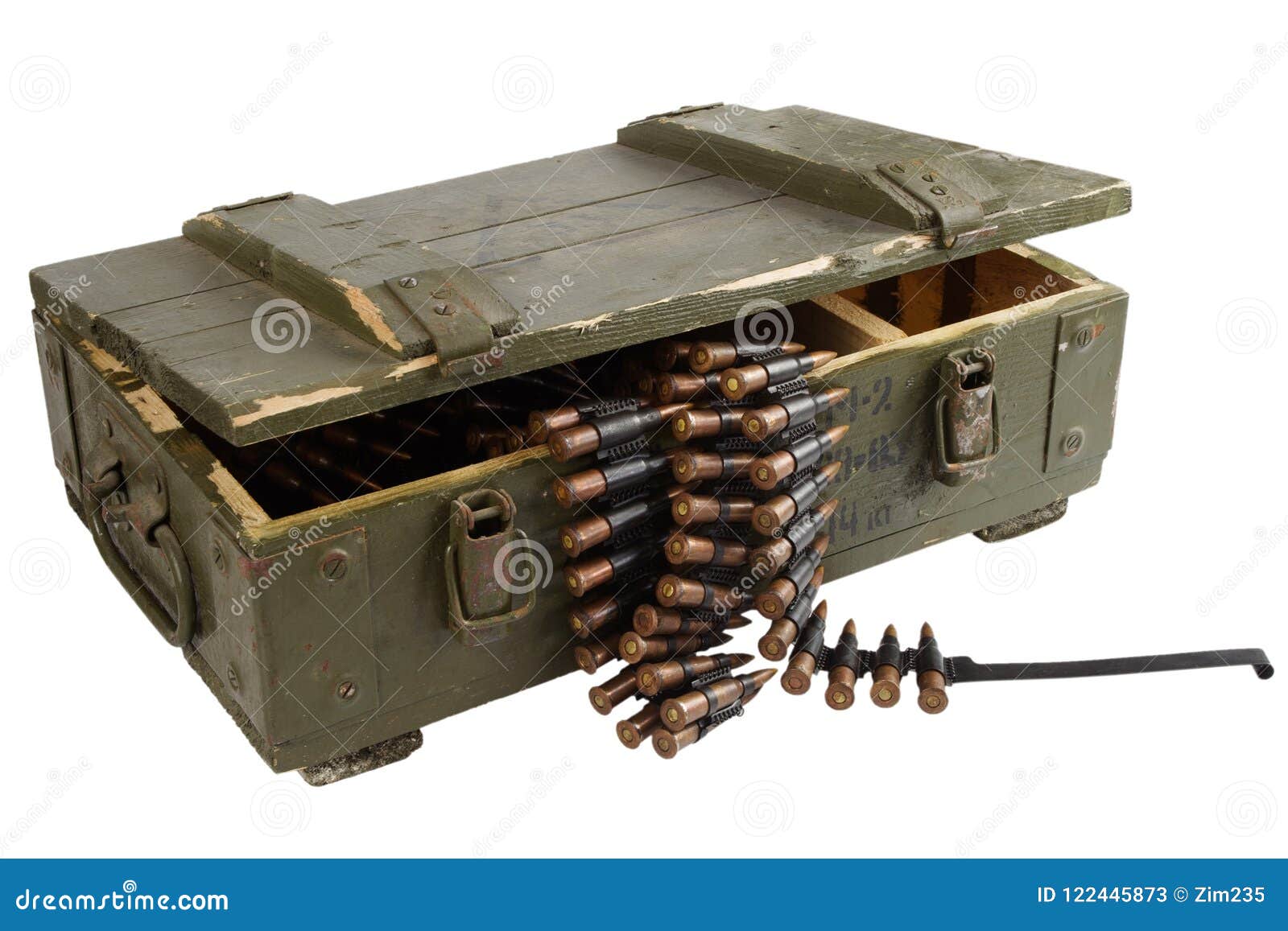 Soviet Army Box of Ammunition Stock Image - Image of soviet, ussr ...