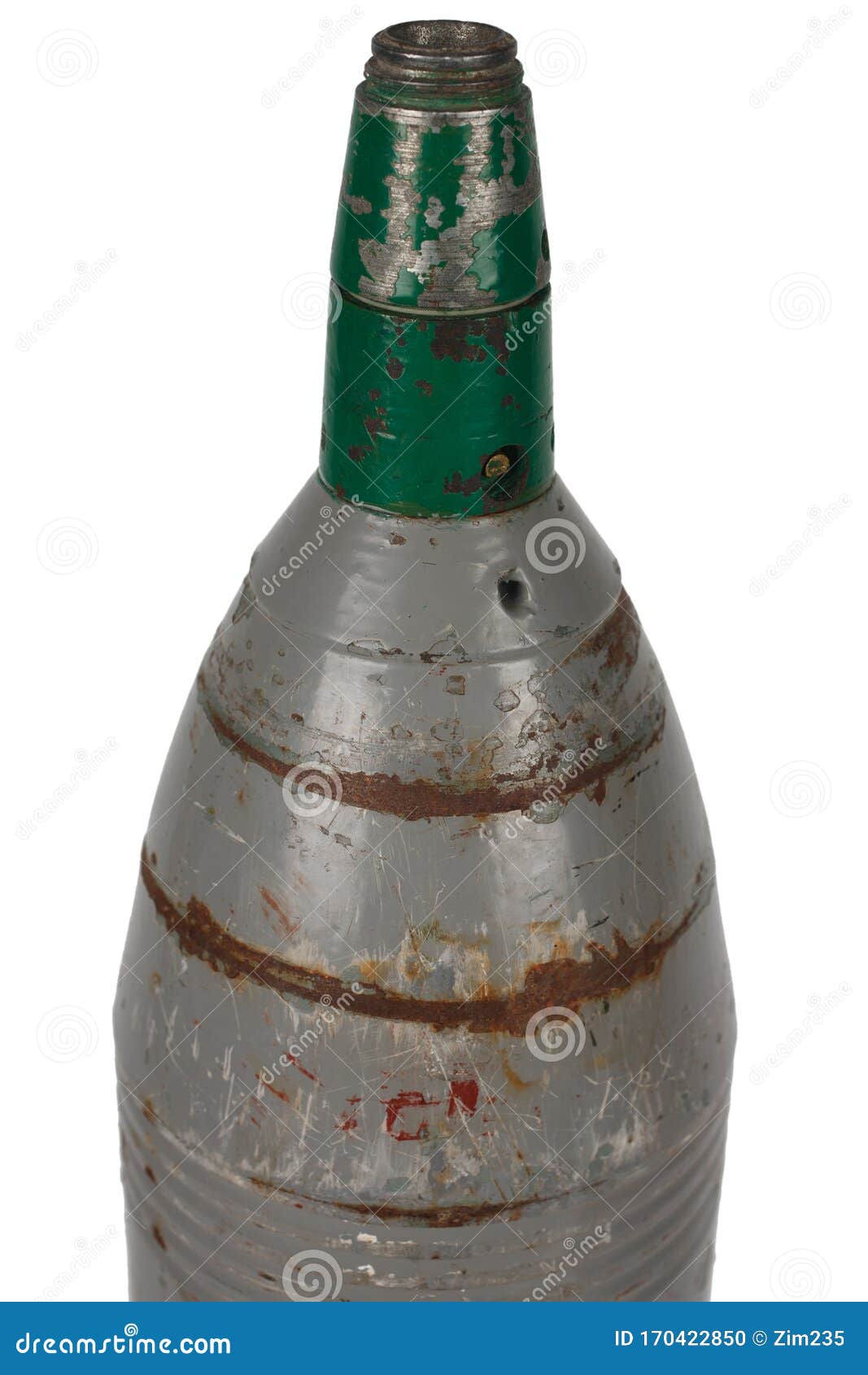 Soviet Army 120 Mm Mortar Shell Type 1938 Year Stock Photography ...